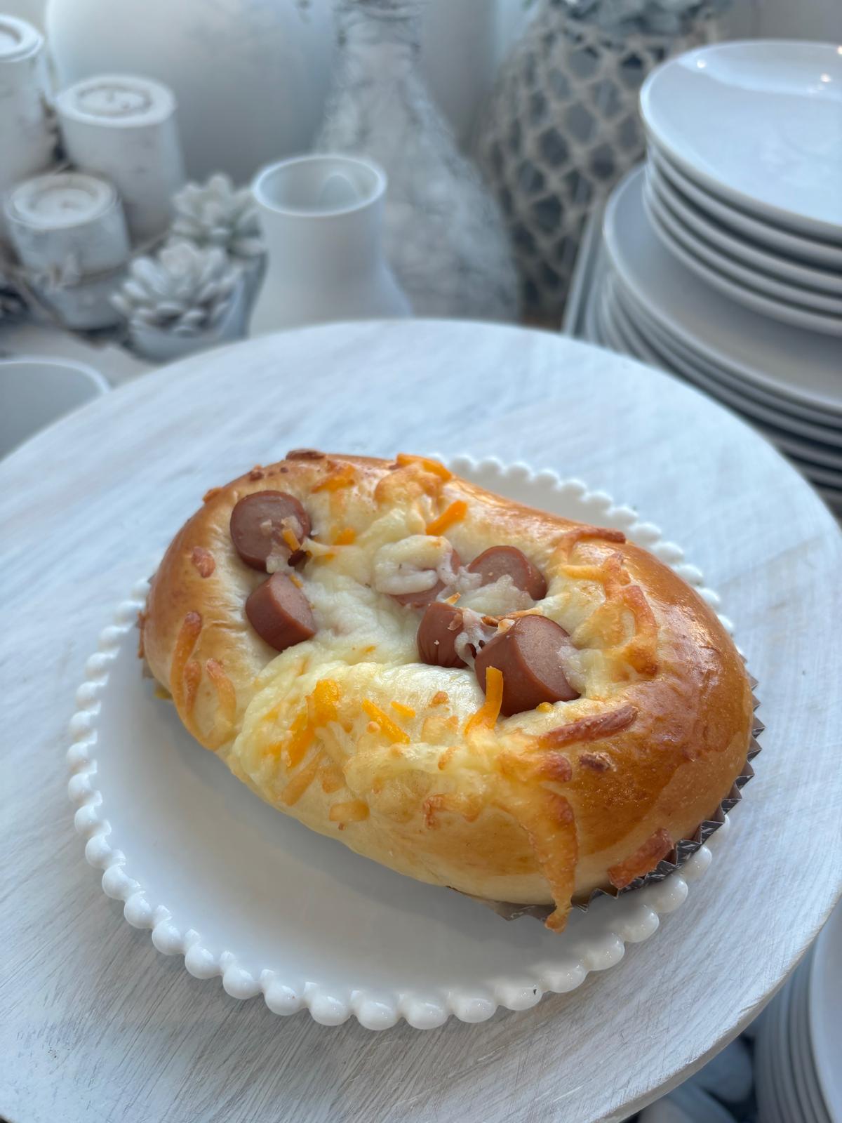 Cheese Sausage Bun – CakeTalk Toronto